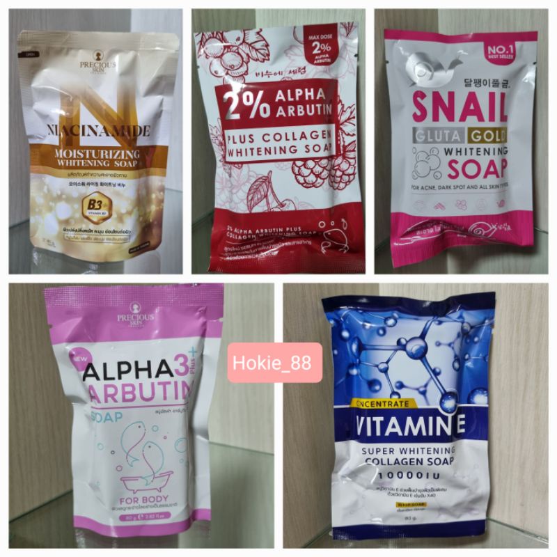 Jual Sabun Snail Gluta Gold / Alpha Arbutin 3 Plus / Alpha Arbutin 2% ...