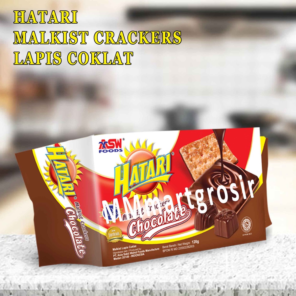 Jual Biscuit Hatari / Biskuit Malkist Chocolate / Biskuit Malkist ...