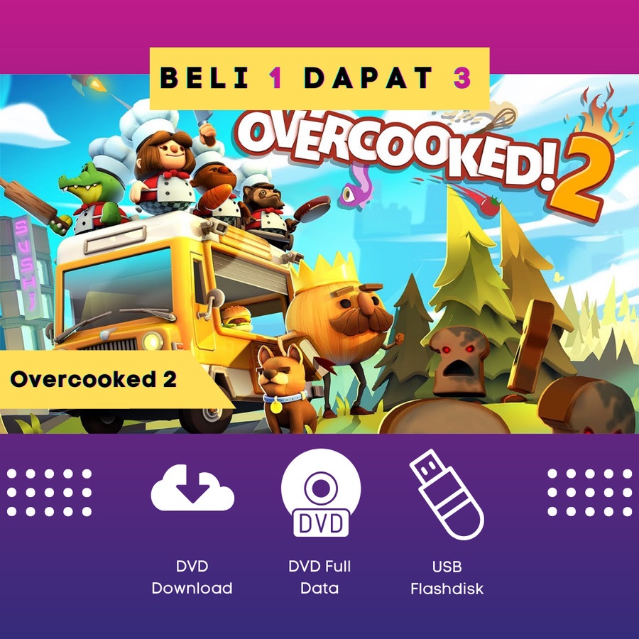 Jual OVERCOOKED 2 PC | Game PC Original | Shopee Indonesia