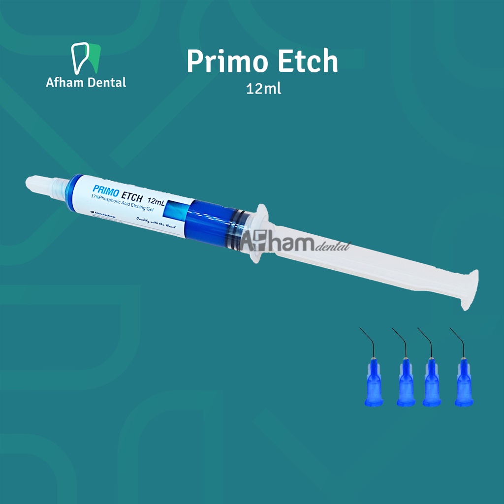 Jual DENTAL ETCHING GEL GIGI ETSA ETCHA SUNTIK ETCH ISI 12ml SYIRINGE PHOSPHORIC ACID 37% ...