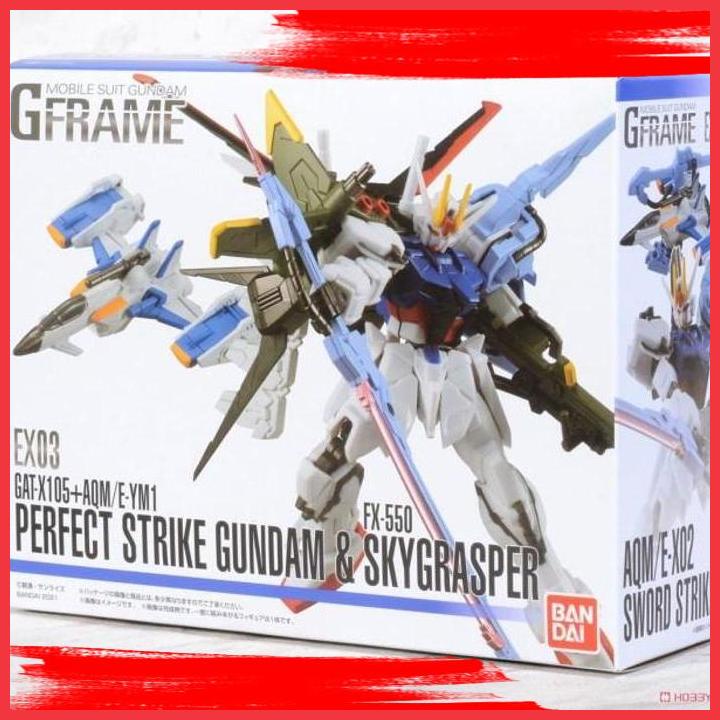 Jual (GTH) Gundam G Frame EX03 Perfect Strike Gundam & Sky Grasper Figure | Shopee Indonesia