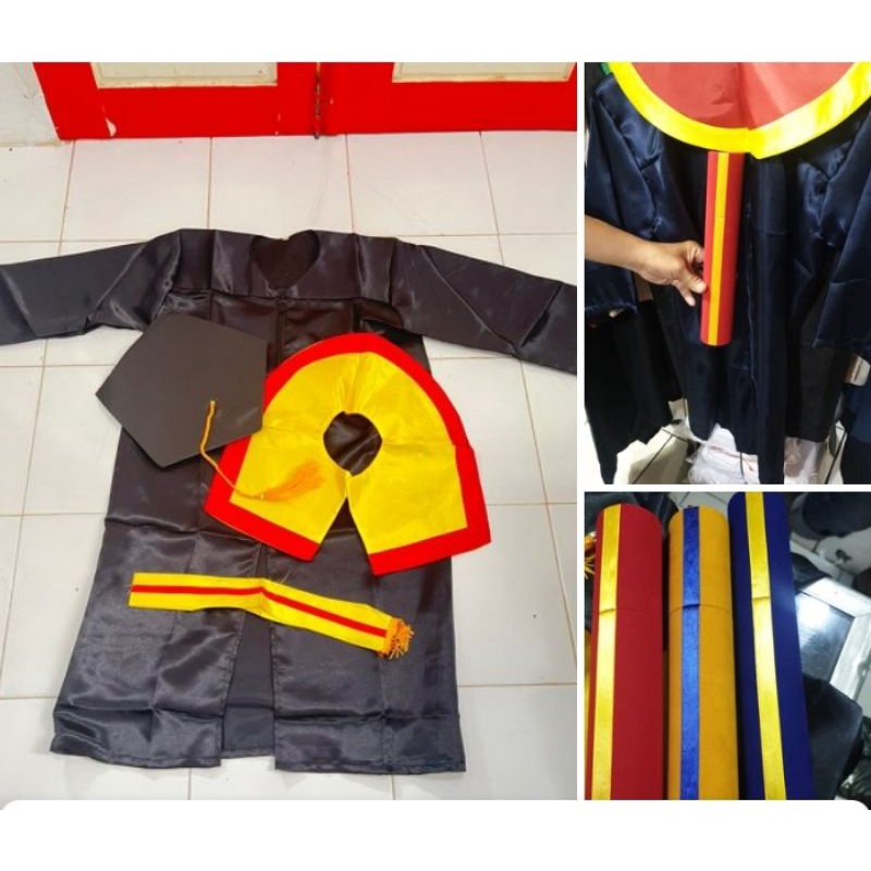 Jual BAJU TOGA TK PAKET LENGKAP WITH TABUNG | Shopee Indonesia