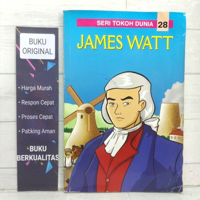 Jual Seri Tokoh Dunia James Watt 28 Komik | Shopee Indonesia Jual Seri Tokoh Dunia James Watt 28 Komik | Shopee Indonesia