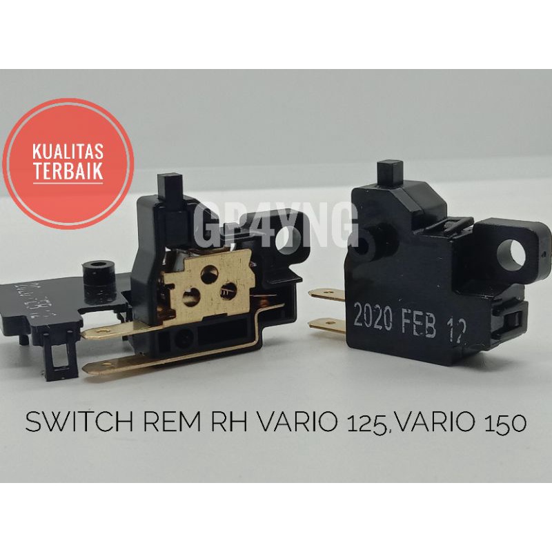 Jual #056 SWITCH REM KANAN RH CAKRAM TEMBAGA ASLI, VARIO F1, SCOOPY ...
