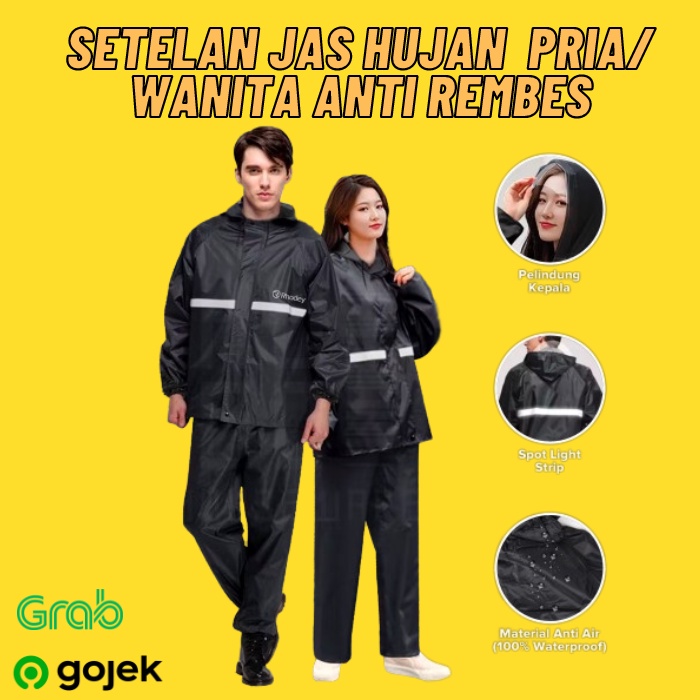 Jual Jas Hujan Terbaik untuk Pria dan Wanita: Pilihan Anti Rembes dengan Bahan Anti Air dan Anti ...