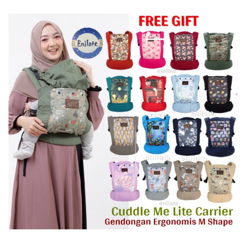 Jual Cuddle Me Lite Carrier SSC Ergonomis / Gendongan Bayi Aman / Baby ...