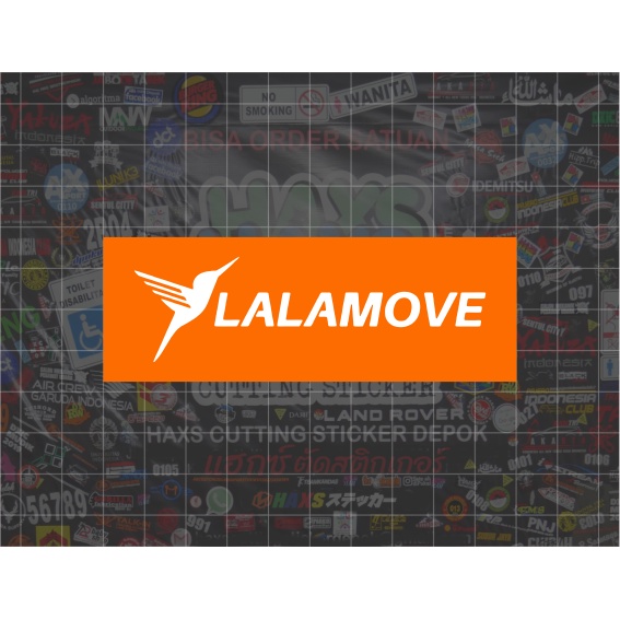 Jual Cutting Sticker Lalamove V2 Ukuran 10 Cm Untuk Motor Mobil ...