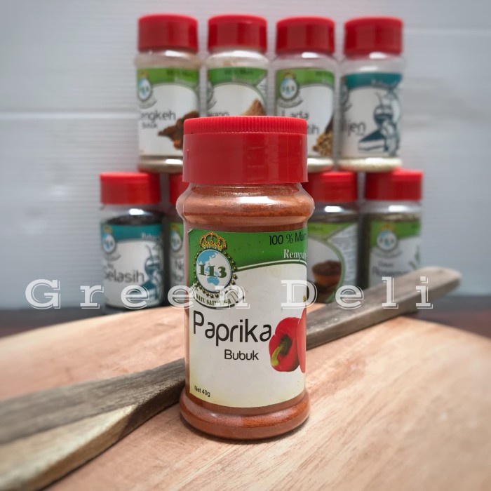 Jual Paprika Bubuk / Capsicum Powder | Shopee Indonesia