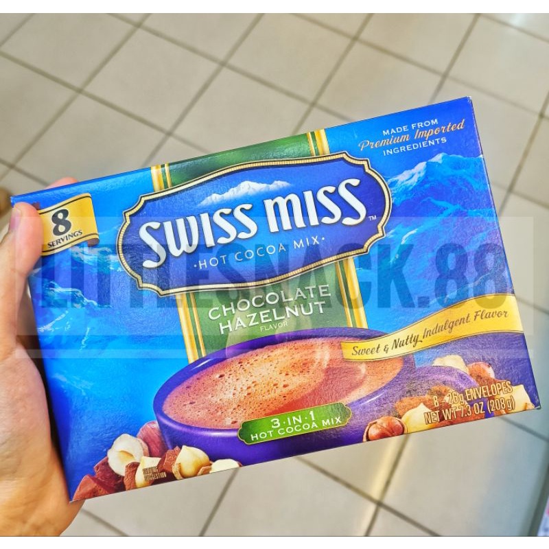 Jual MINUMAN COKLAT SWISS MISS CHOCOLATE HAZELNUT / MOCHA | Shopee ...