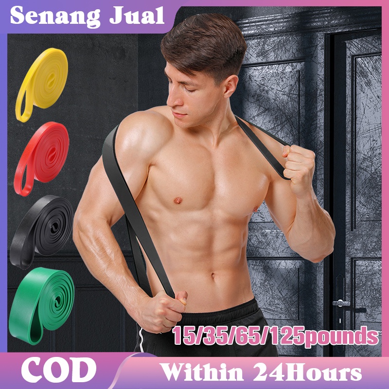 Jual 208cm Yoga Band / Resistance Band Gym Olahraga / Loop Elastic ...