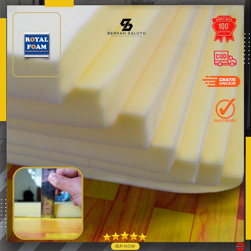 Jual Busa kuning Royal Foam empuk ukuran 150 cm x 100 cm x 3CM | Shopee ...