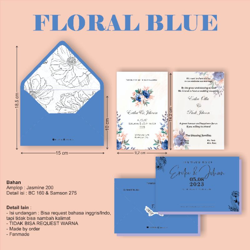Jual Undangan pernikahan / Wedding Invitation Kpop Idol Envelope ...