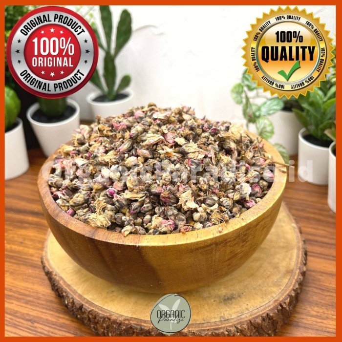 Jual Teh Bunga Persik Tea / Peach Blossom flower tea Premium 250 gram ...