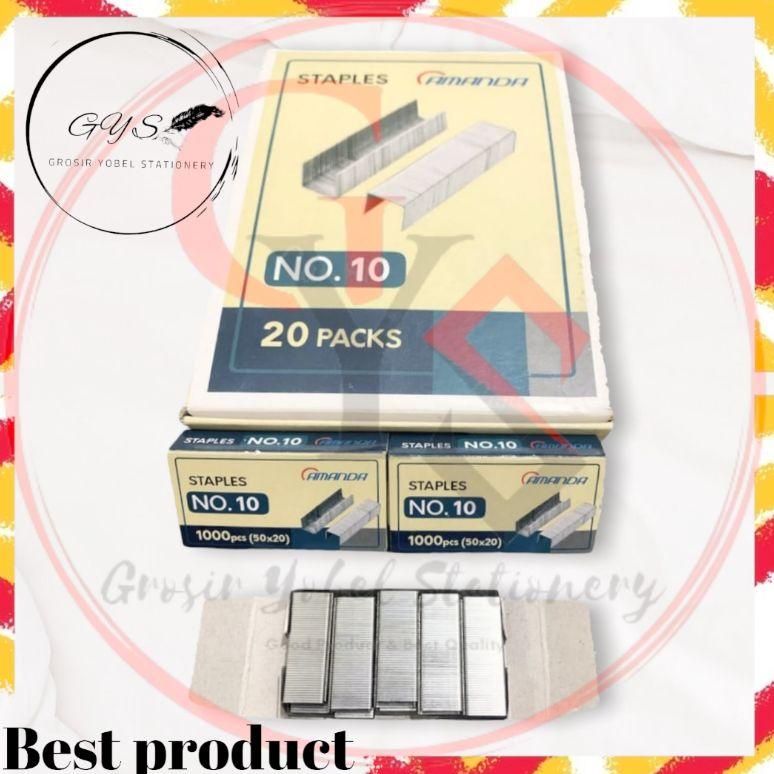 Jual R21 (10pack)Isi Staples No 10 / Isi Heckter No 10/ neces no 10 ...