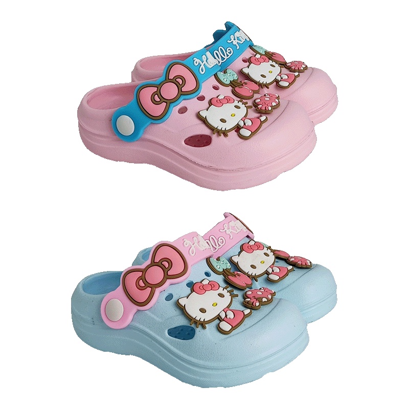 Jual Easy Dry Clogs Anak Girls Hello Kitty Usia 5 - 8 Tahun HKC1 ...