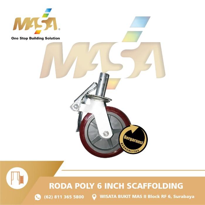 Jual RODA POLY 6 INCH SCAFFOLDING | Shopee Indonesia