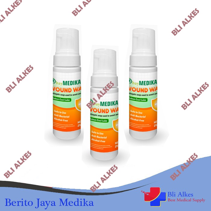 Jual Baymed Wound Wash Sabun Cuci Luka Baymed Sabun Pencuci Luka ...