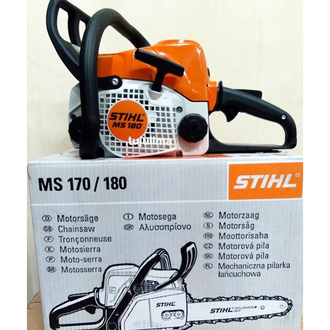 Jual STIHL CHAINSAW MS-180 SENSO MS180 Gergaji Kayu 16inch/40cm | Shopee Indonesia