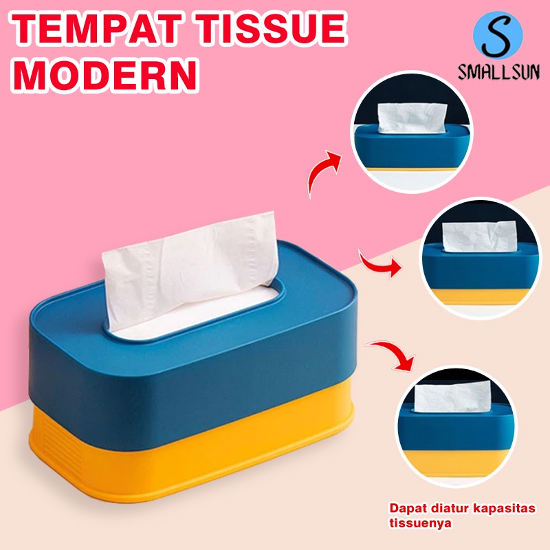 Jual Tempat Tisu Kotak Tisu Unik Plastik Serbaguna Tissue Box ...