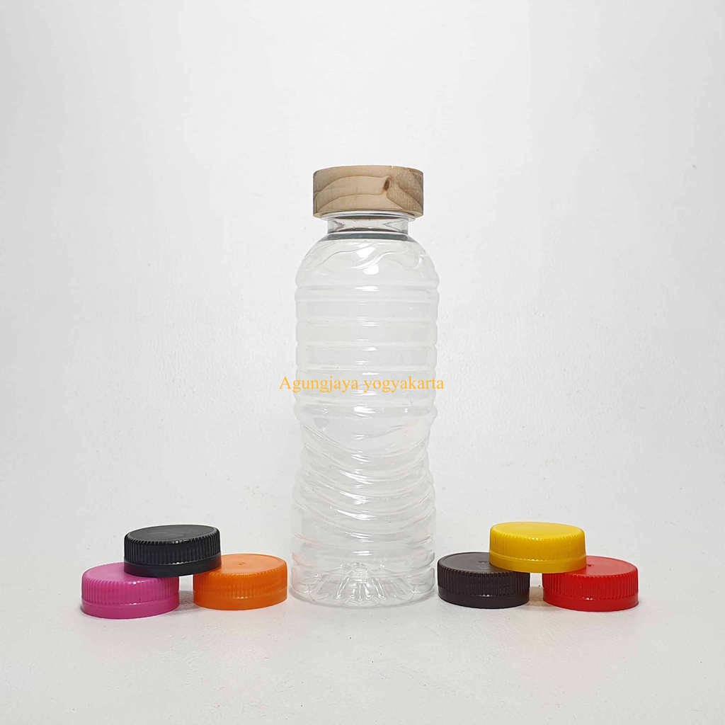 Jual Botol Pet 220 Ml Bulat Cleo Natural / Botol Plastik / Botol Pet ...