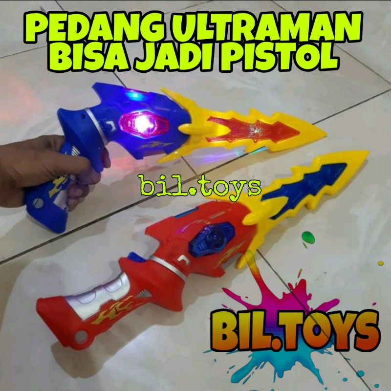 Jual Mainan Permainan Pedang Pedangan Superhero Ulltramen Kado Anak ...