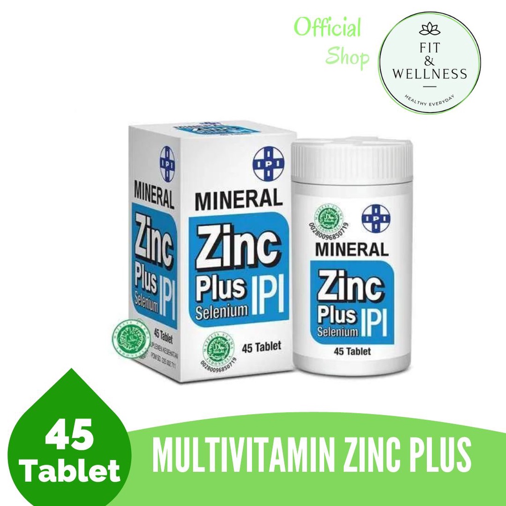 Jual IPI Vitamin A B C Zinc Plus - 45tablet | Shopee Indonesia