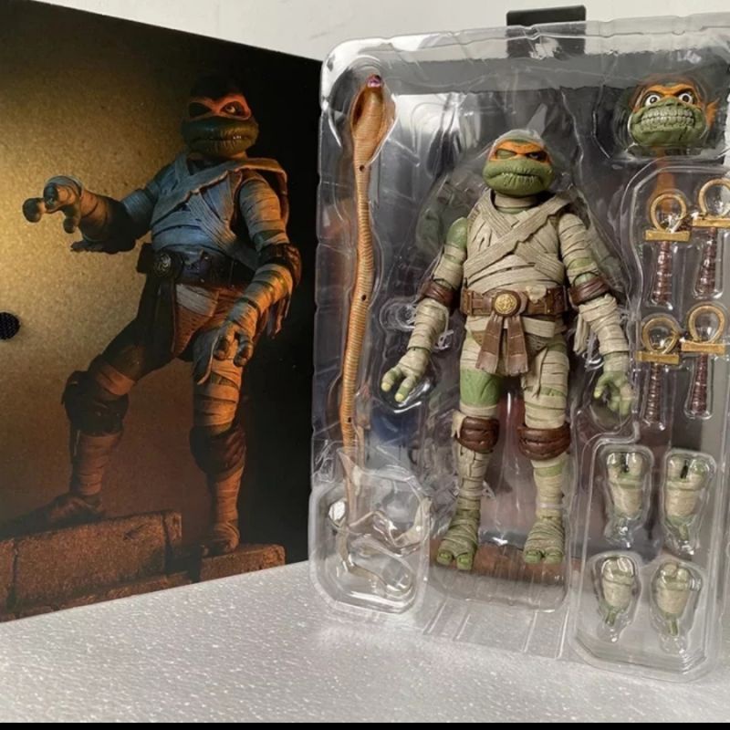 Jual Neca Turtles Mutant Ninja Monsters Michael Angelo As Mummy ...