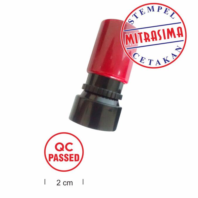 Jual Nilam - Stempel Qc Passed Warna Otomatis | Shopee Indonesia
