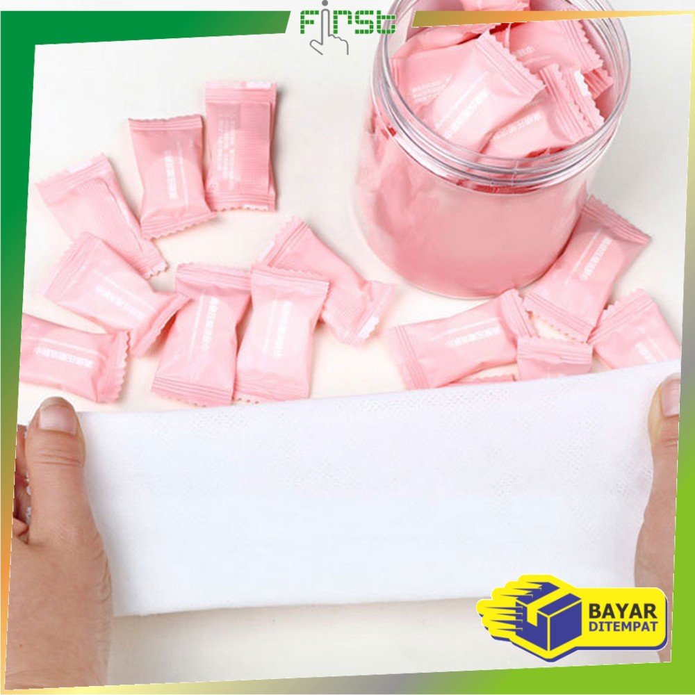 Jual FH-K142 Tissue Bulat Mini Travel Sekali Pakai / Masker Wajah ...