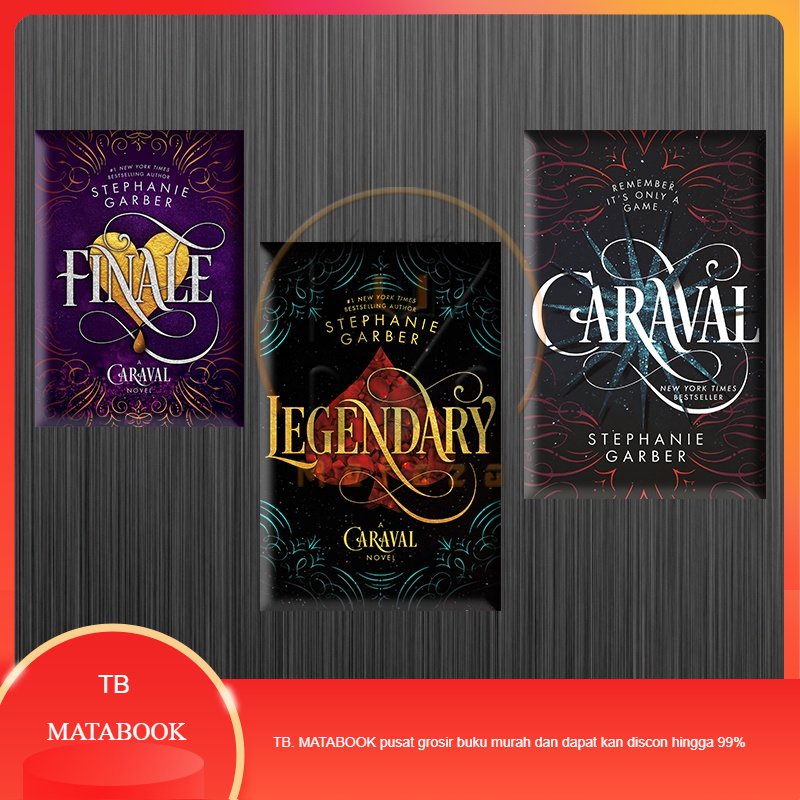 Jual Buku Caraval, Legendary, Finale by Stephanie Garber | Shopee Indonesia