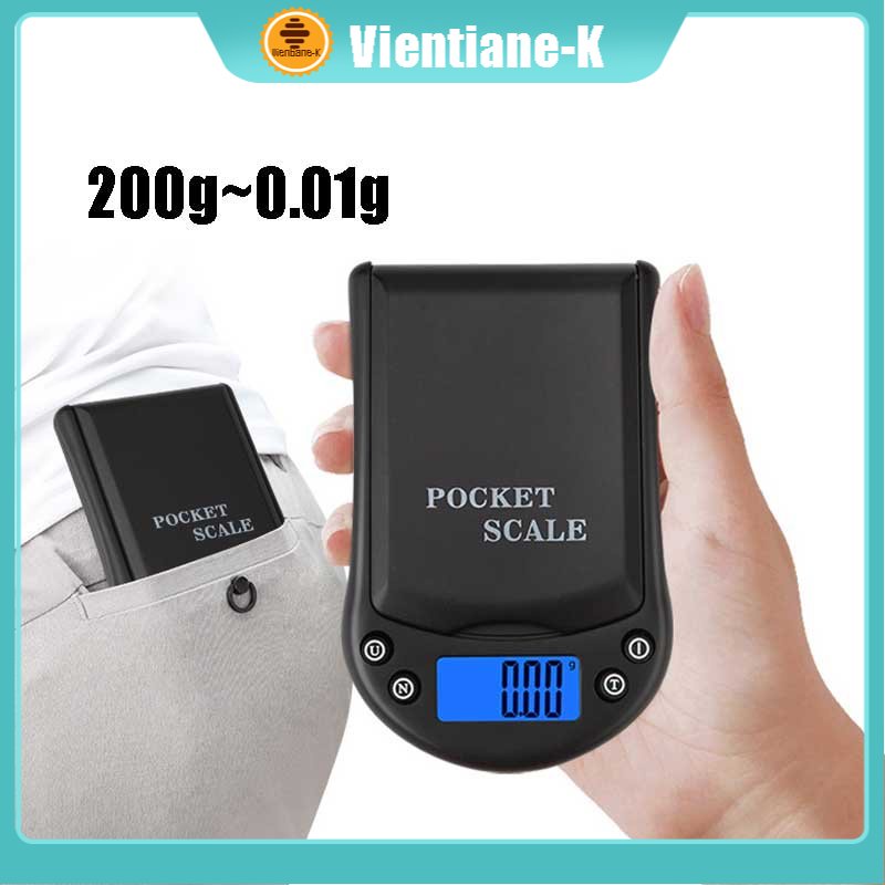 Jual Mini Digital Timbangan Emas Pocket Scale | Shopee Indonesia