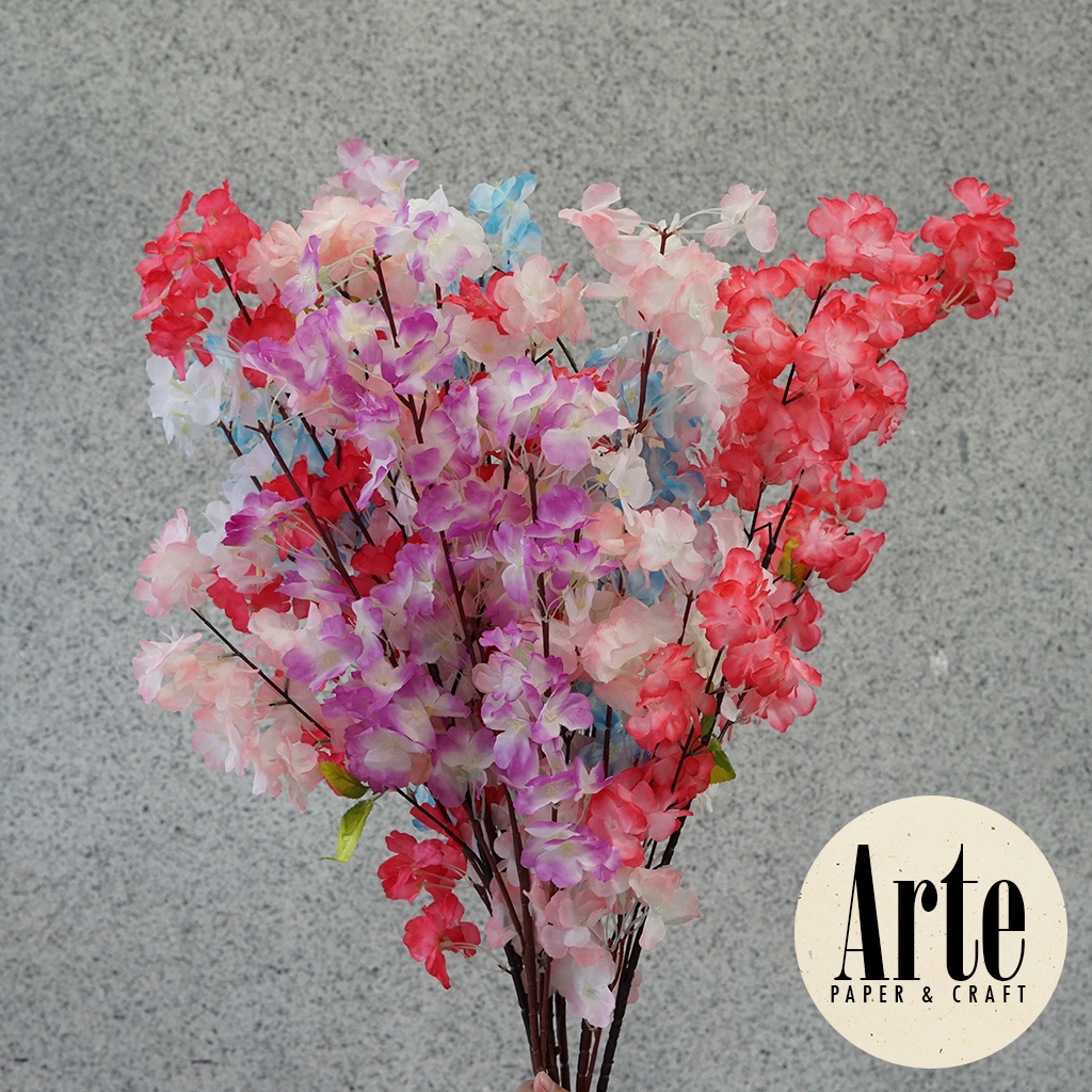 Jual 1pcs Bunga CNY Sakura Meihwa Meihua Cherry Blossom Flower Japanese ...