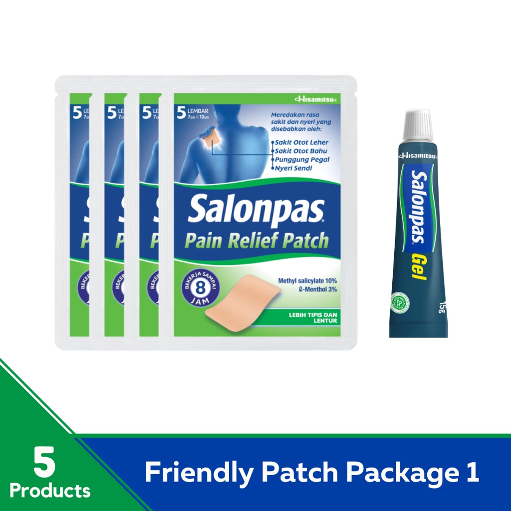 Jual SALONPAS Friendly Patch Package 1 | Shopee Indonesia