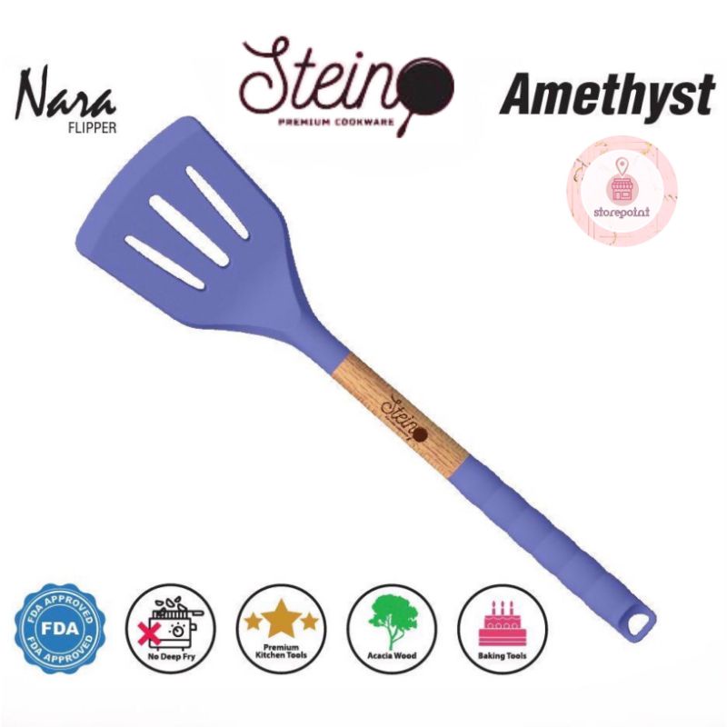 Jual Stein Spatula Silikon Nara Flipper (1pc) | Shopee Indonesia