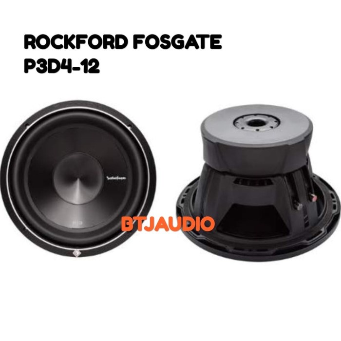 Jual SUBWOOFER ROCKFORD FOSGATE P3D4-12/P3 D4-12 UKURAN 12 INCH ...