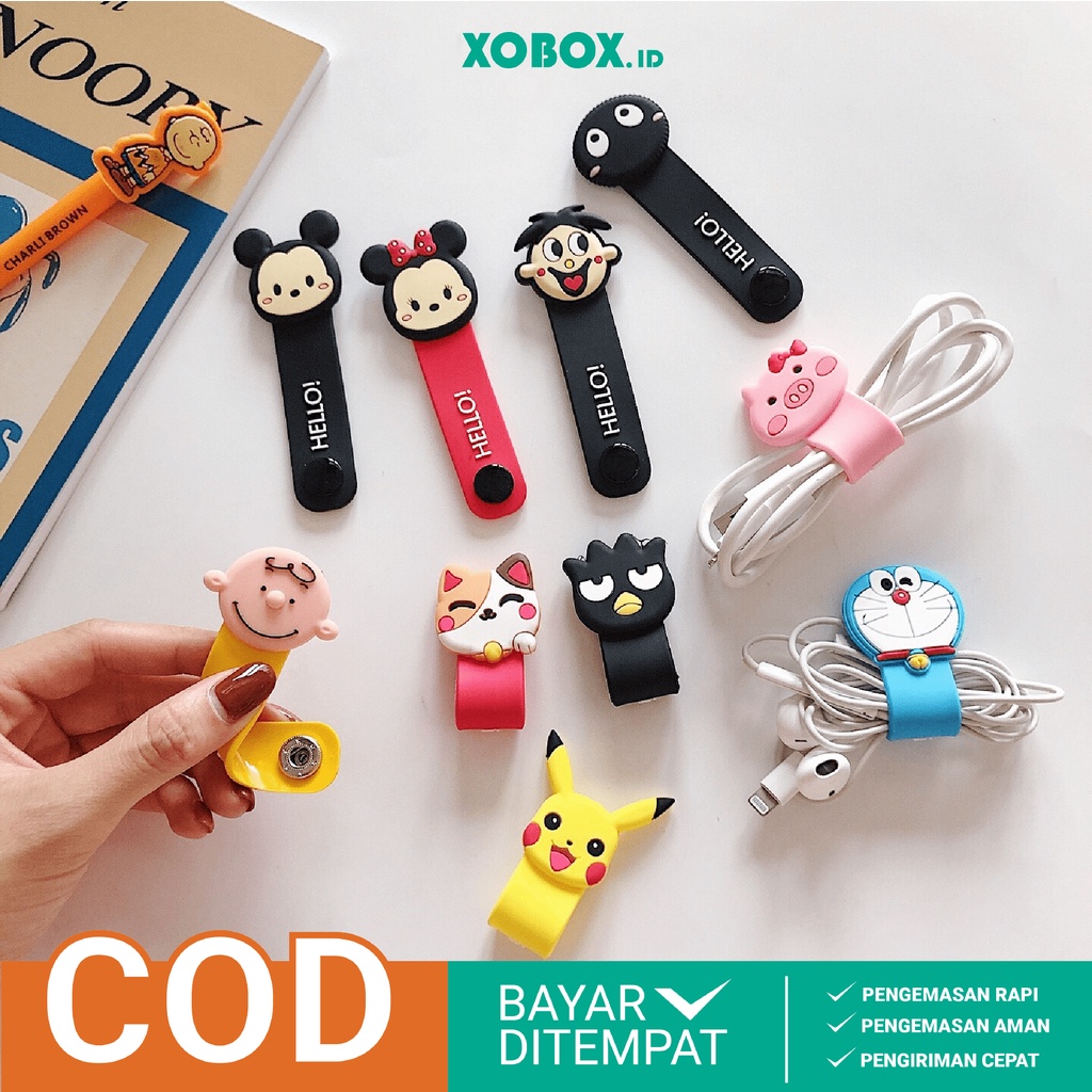 Jual Cord Holder Cable Binder Klip 3D Penjepit Kabel / Pengikat Kabel ...