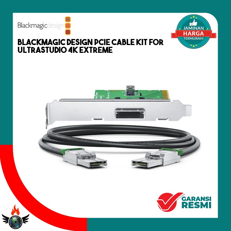 Jual Blackmagic Design PCIe Cable Kit for UltraStudio 4K Extreme ORI RESMI | Shopee Indonesia