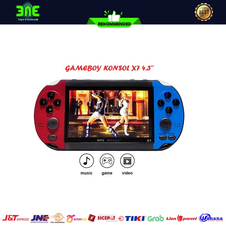 Jual Gameboy X7 MP5 Handlhed Console Portable PSP Retro Game 8GB 4 ...