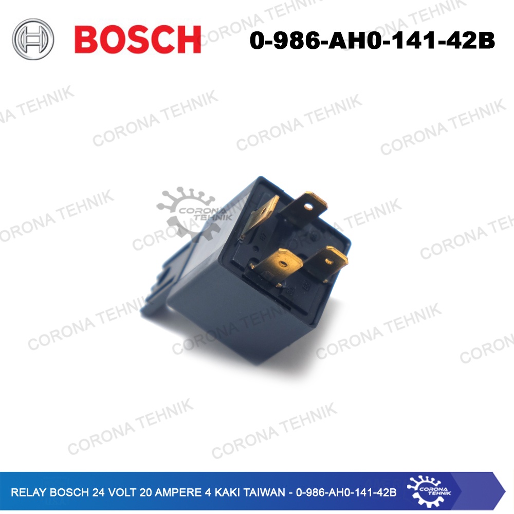 Jual Relay Bosch 24 Volt 20 Ampere 4 Kaki Taiwan - 0-986-AH0-141-42B ...