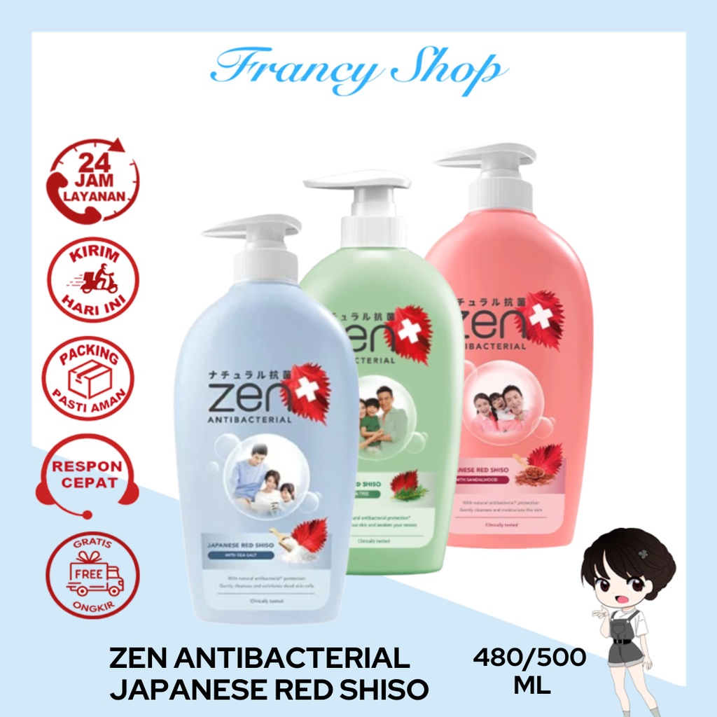 Jual Zen Antibacterial Japanese Red Shiso With Sulphur Pure Tea Sea ...