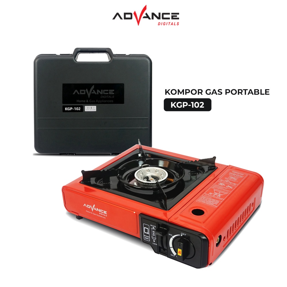 Jual Kompor Portable Advance KGP 102 Kompor 2 Fungsi Gas Tabung ...