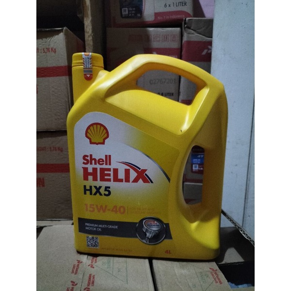 Jual SHELL HX 5 4 Liter Oli mobil | Shopee Indonesia
