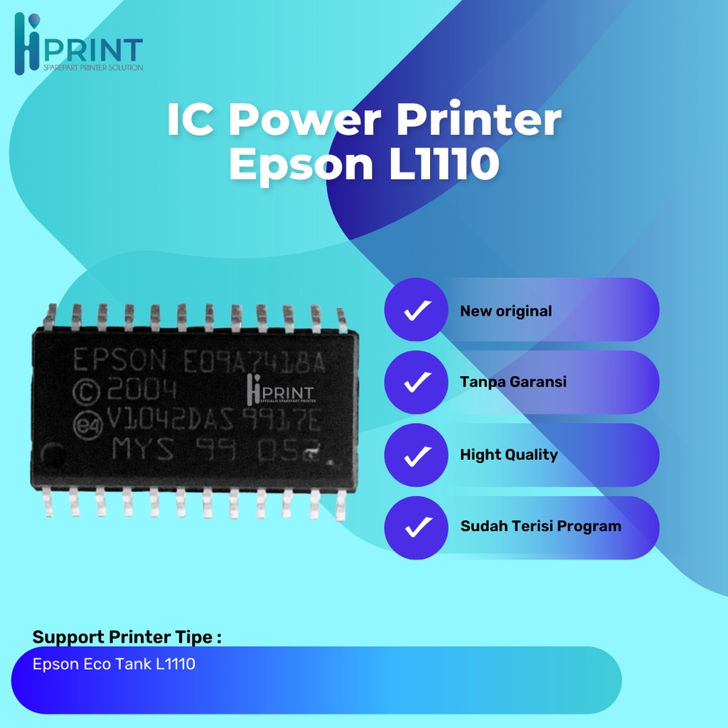 Jual IC Power Printer Epson L1110 L3110 L3116 L3150 L100 L200 Board ...