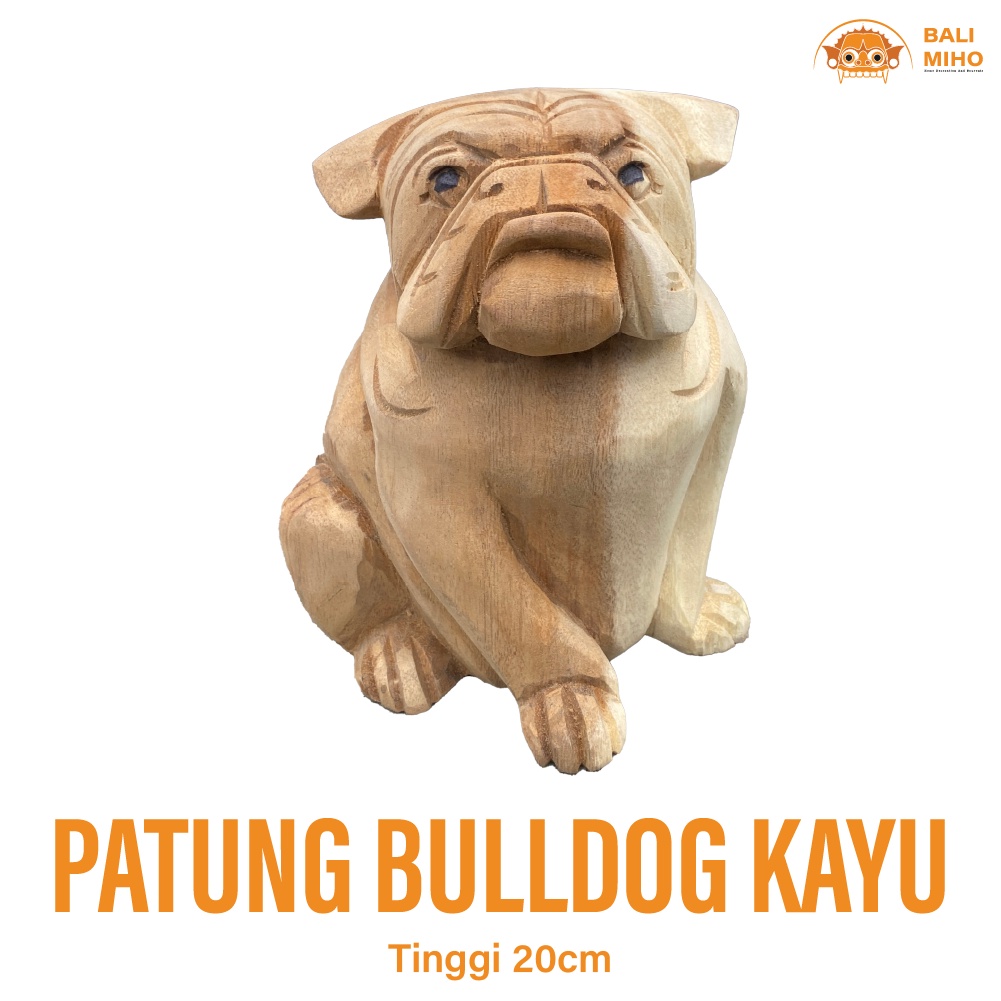 Jual Patung Anjing Buldog 20 cm - Patung Anjing Pitbull - Pajangan ...