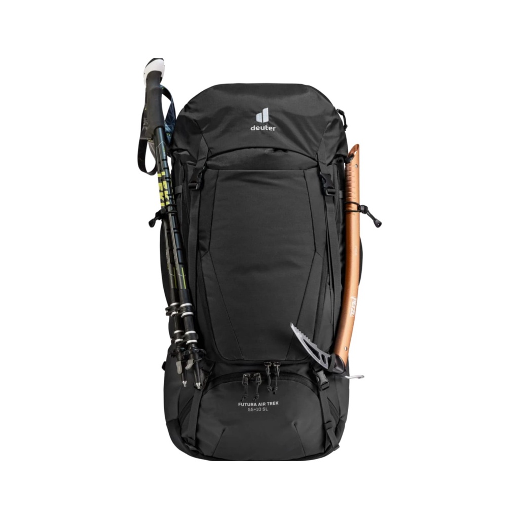 Jual Tas Carrier / Keril Deuter Futura Air Trek 55+10SL Black Graphite ...