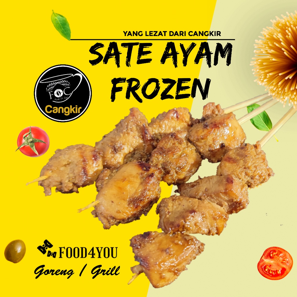 Jual SATE AYAM FROZEN (Food On's Cup) | Shopee Indonesia