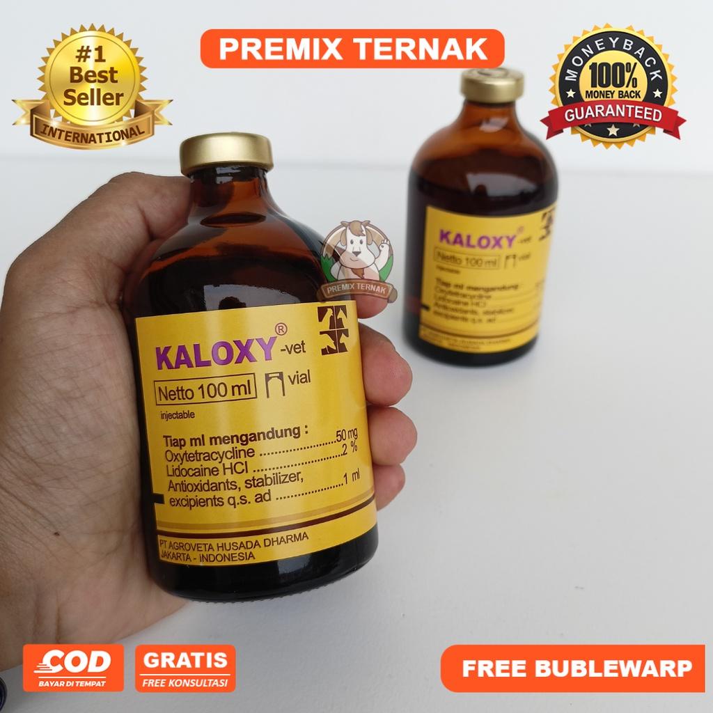 Jual KALOXY VET 100 mL - Injeksi Antibiotik Spektrum Luas Pernafasan ...