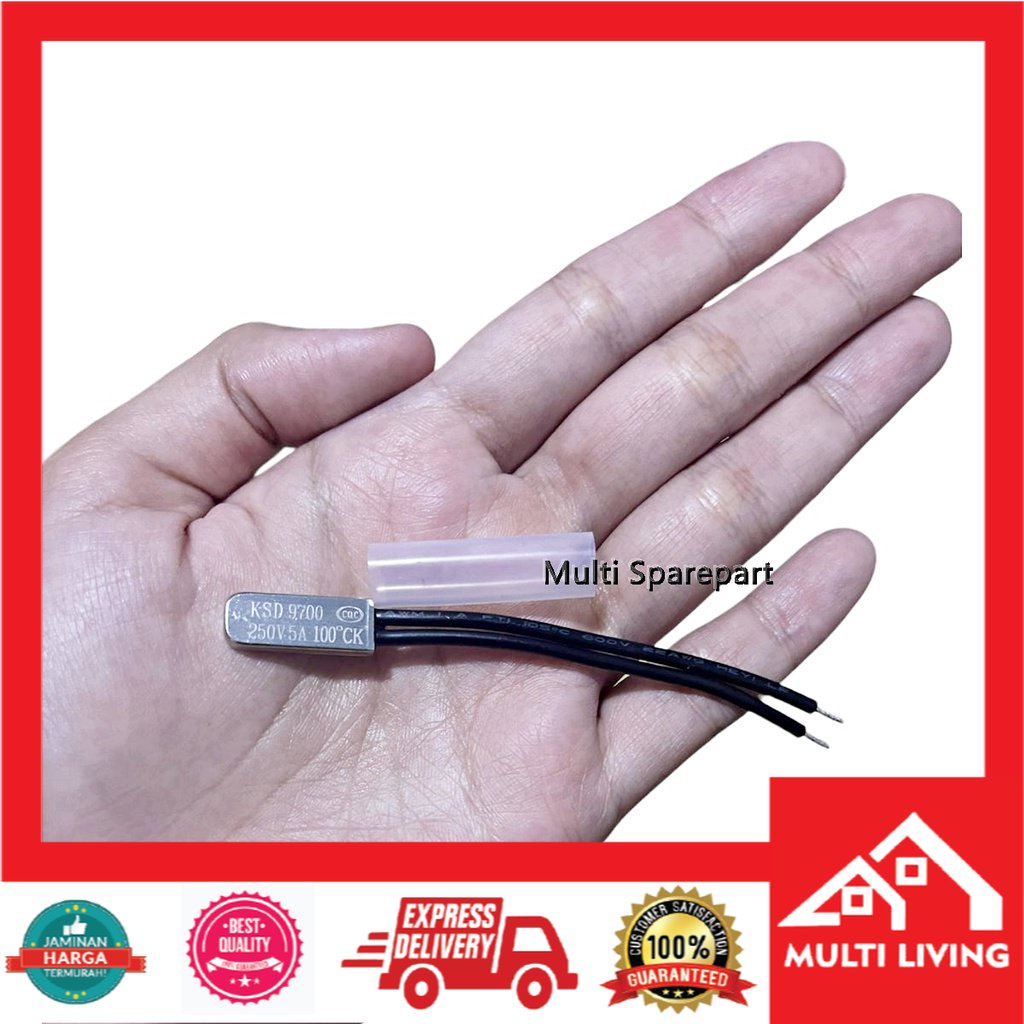 Jual Fuse Blender Thermofuse AC Skring Thermostat bimetal UMUM 100°C | Shopee Indonesia