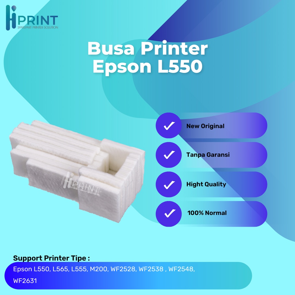 Jual Busa Ink Pad Printer Epson L550 L565 L555 M100 M200 M205 WF2528 ...