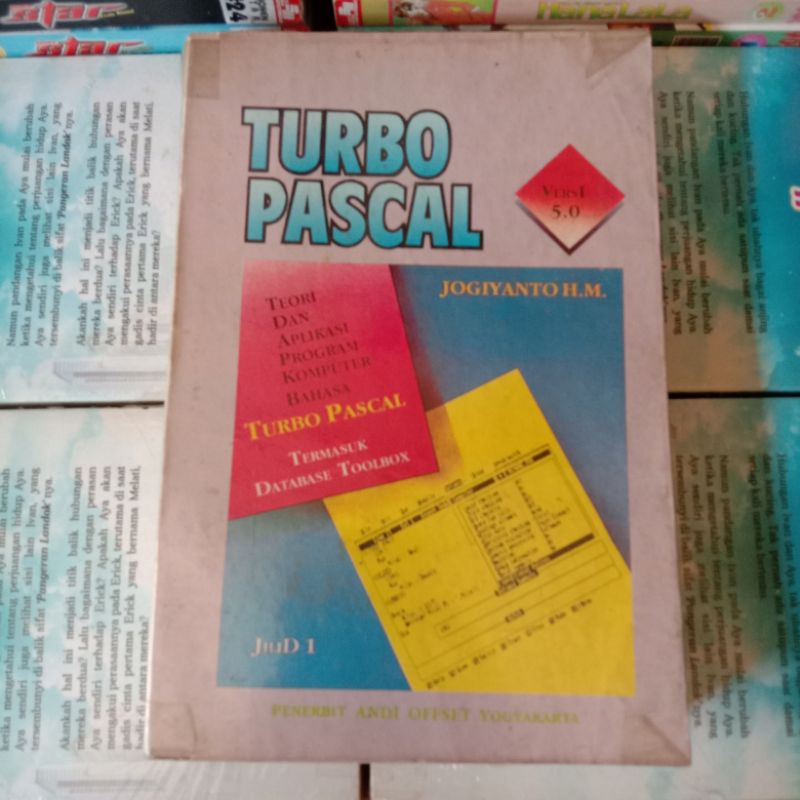 Jual BUKU ORIGINAL TURBO PASCAL VERSI JILID 1 | Shopee Indonesia